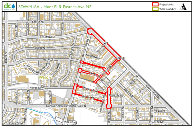 SMALL DIAMETER WATER MAIN REPLACEMENT PROJECT BURRVILLE NEIGHBORHOOD ...