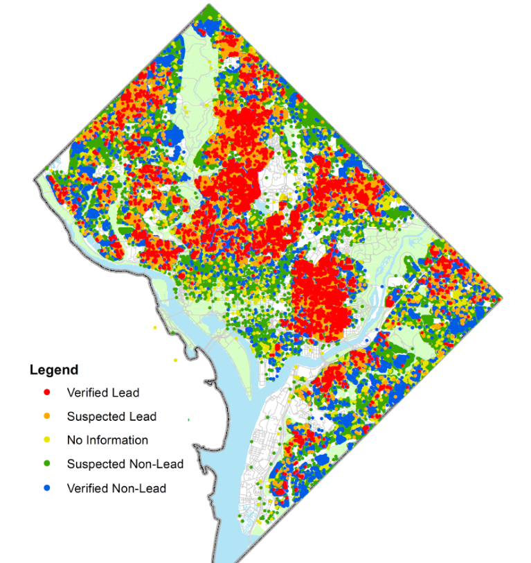 DC Water Releases Lead Free DC Plan Update and New Lead Inventory Map ...